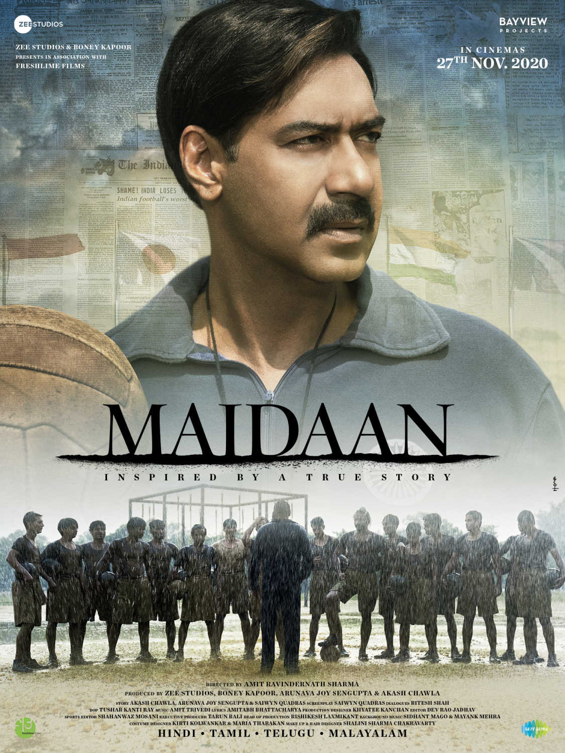 Maidaan's 'Maidaan' set to be demolished says Boney Kapoor - The Indian ...