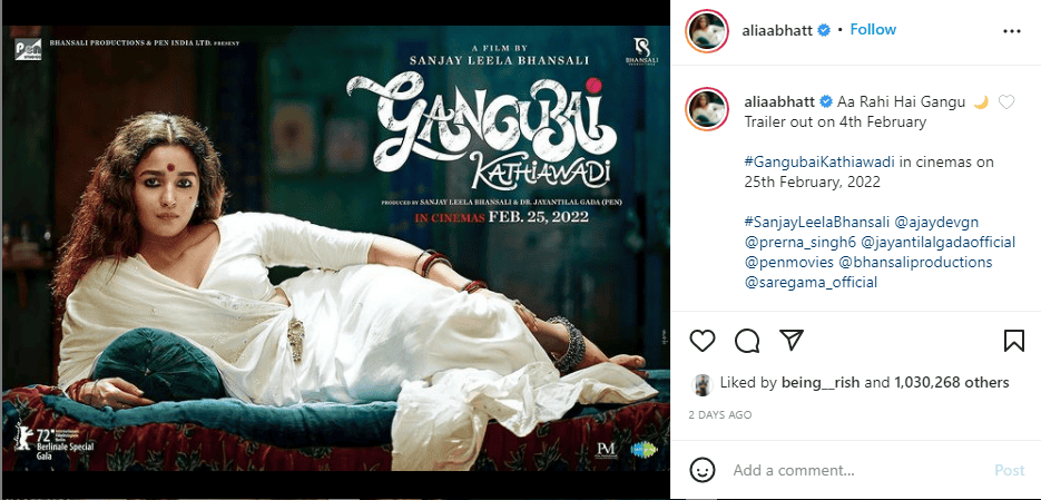 Gangubai Kathiawadi Trailer Out: Alia Bhatt Leaves Her Fans Enthralling ...