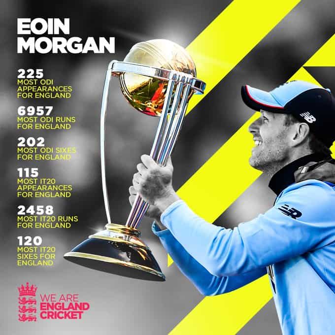 Eoin Morgan takes retirement from international cricket - The Indian Wire