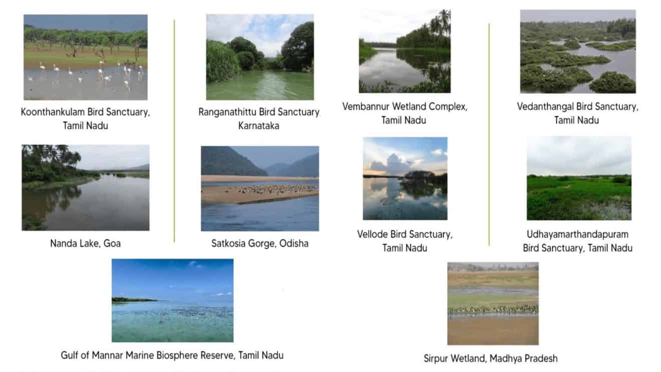 India adds 10 more wetlands as Ramsar sites to make a total 64 sites ...