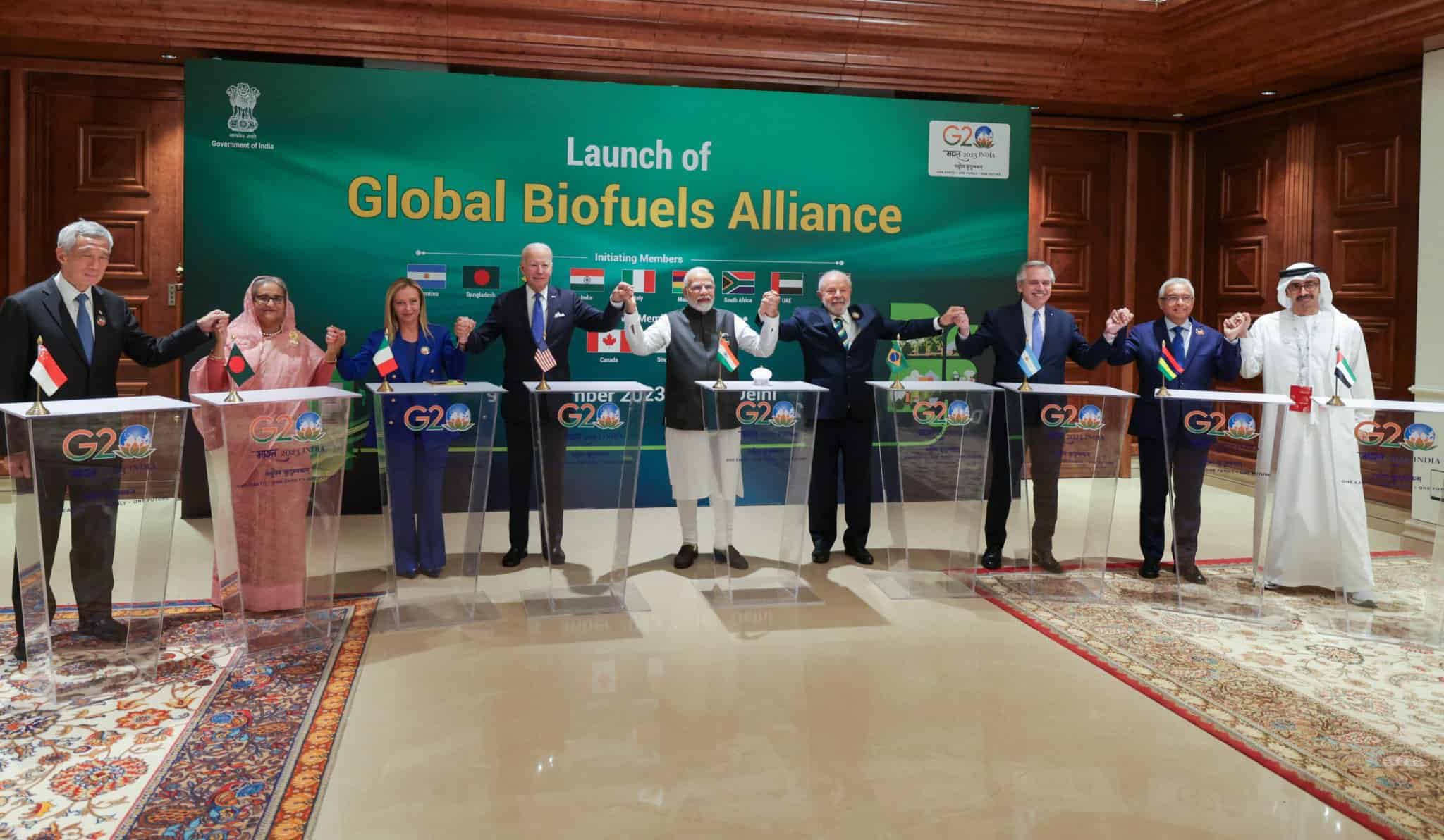 Prime Minister Narendra Modi announces Global Biofuels Alliance at G20 ...
