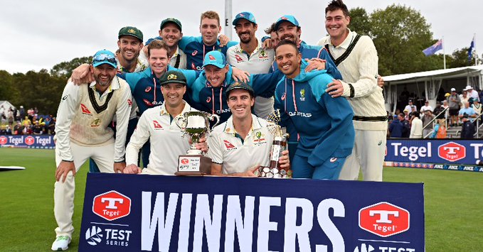 Australia clean sweeps New Zealand in the test series - The Indian Wire