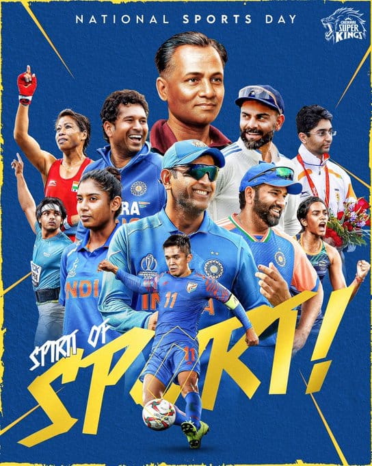 National Sports Day-Celebrating Strength, Spirit, and Major Dhyan Chand ...